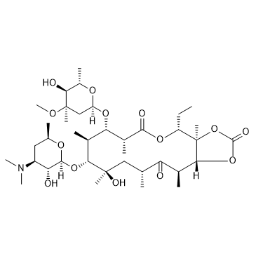 CAS 55224-05-0|Davercin |buy 55224-05-0 |Erythromycin Cyclocarbonate ...